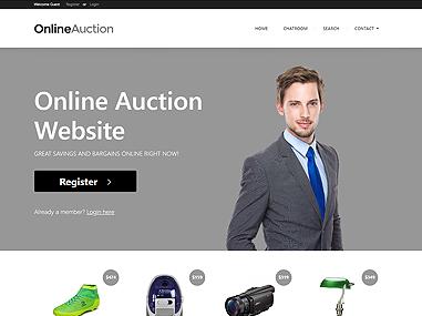 New Auction Design for PremiumPress Auction Theme