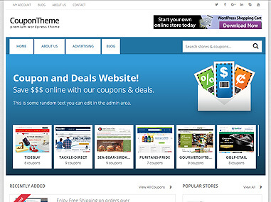 Coupon Classic theme for WordPress - Download Now