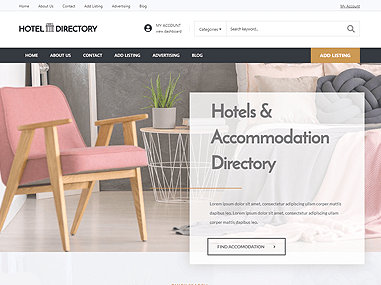 Hotel Directory Theme theme for WordPress - Download Now
