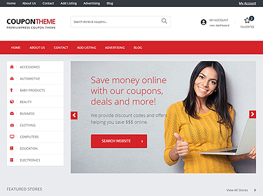 Classic Coupon Theme for WordPress - Try it now!